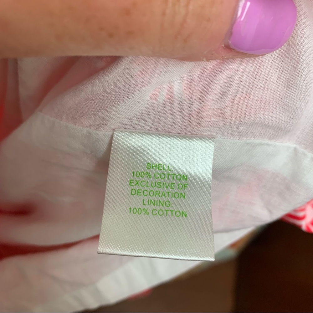 Lilly Pulitzer Sandra Punch Pink Sandra Dress - Gem